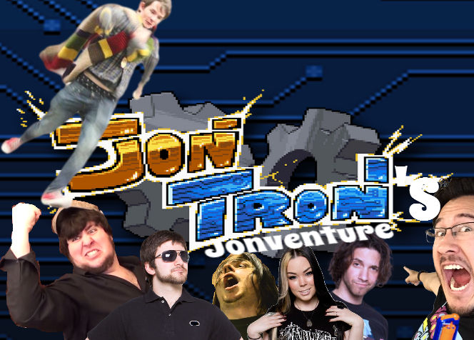 JonTron's Jonventure Title Screen by TheLightning1 on DeviantArt
