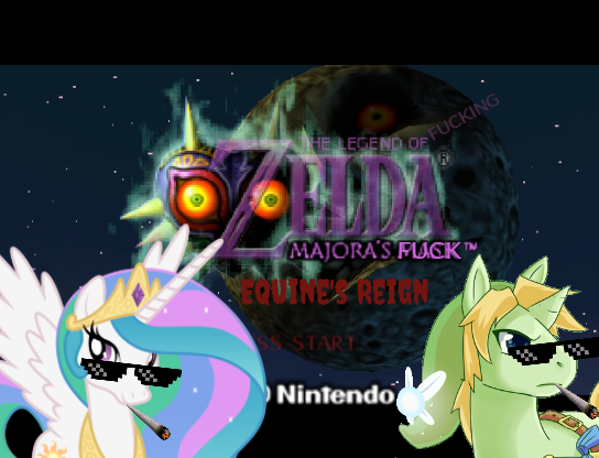 TLOFZ MF ER Title Screen by TheLightning1 on DeviantArt