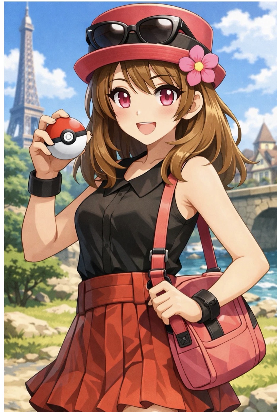 New Pokemon OC: Alexandra Daddario from Kalos by AnimeArtistMadison on ...