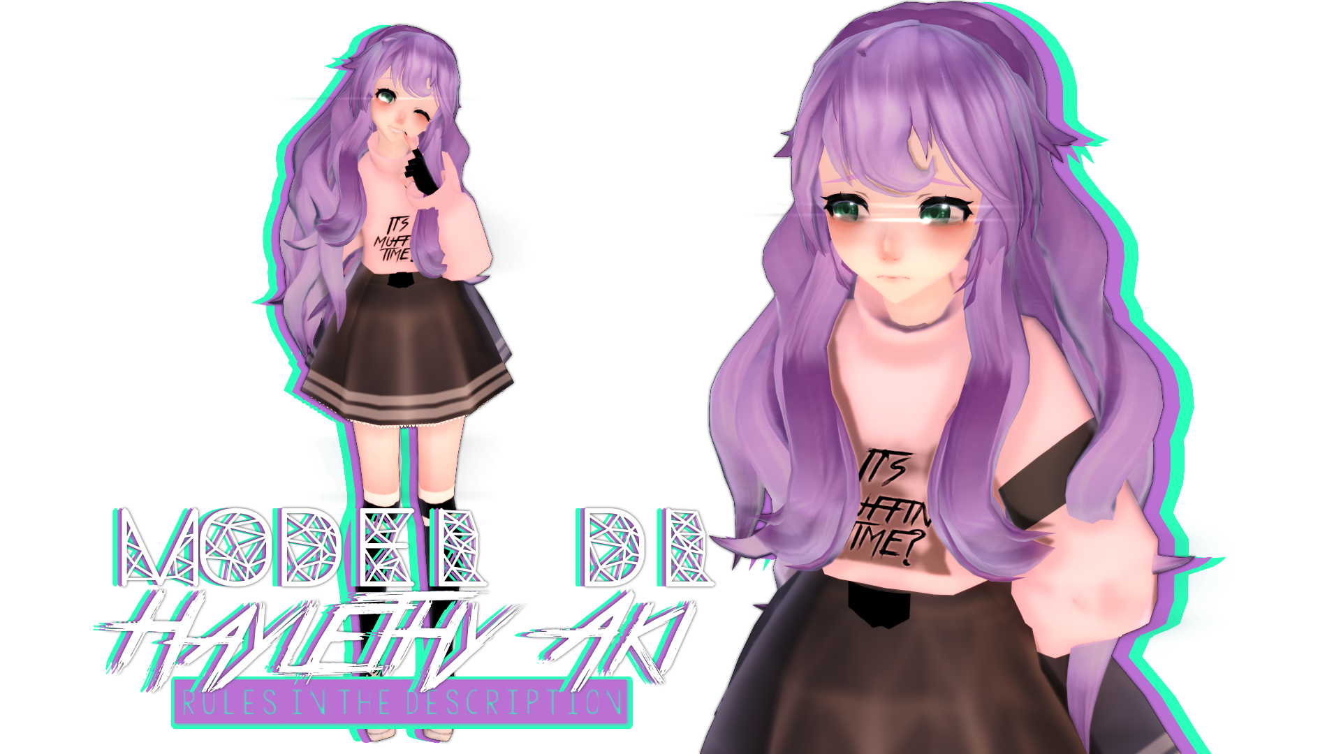 [MMD] Haylethy Aki | OC Model +DL by SkalttyHaru on DeviantArt