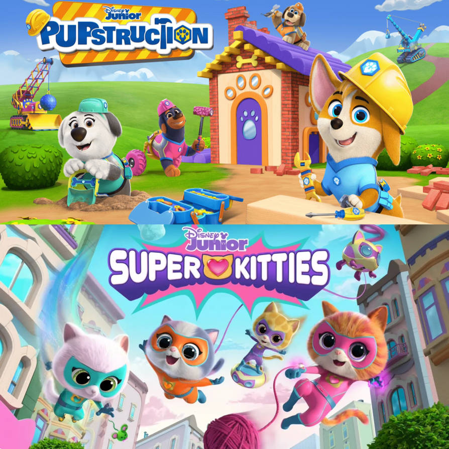Pupstruction and Superkitties by AdryFlurySnowPup08 on DeviantArt