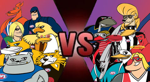 AFL Mascot Manor Battle Royale Prelude by SonicPal on DeviantArt