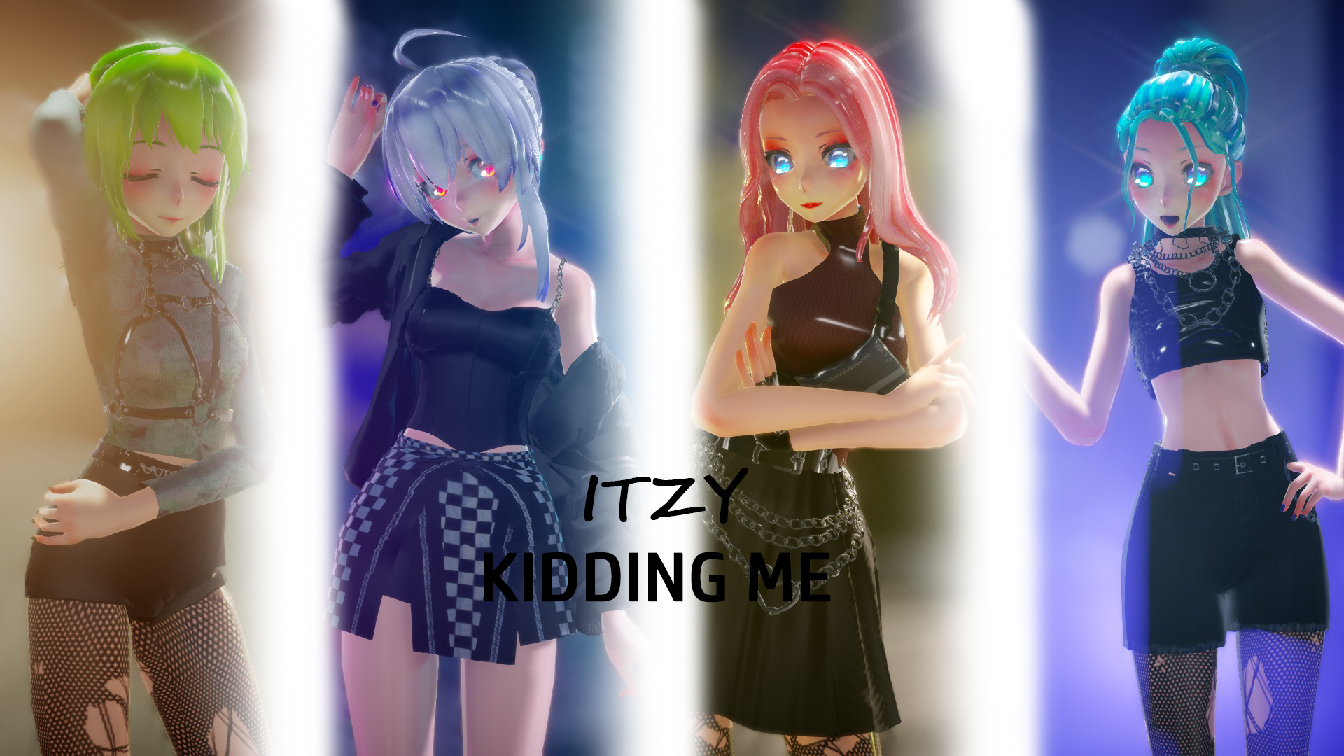 ITZY KIDDING ME + Motion DL + Models DL |MMD| by MMDQueens on DeviantArt