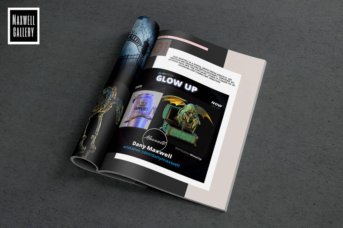 MAXWELL GALLERY MAGAZINE-OCTOBER by WXKO on DeviantArt