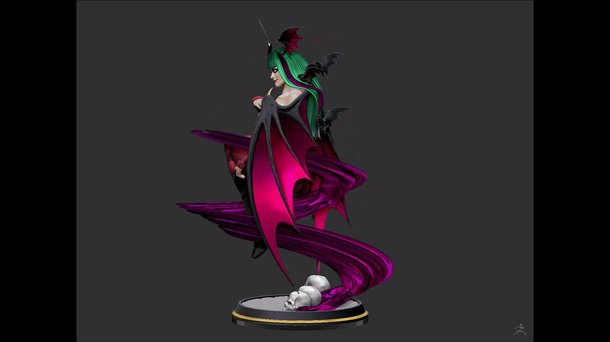 Morrigan And The Moon By Wxko On Deviantart