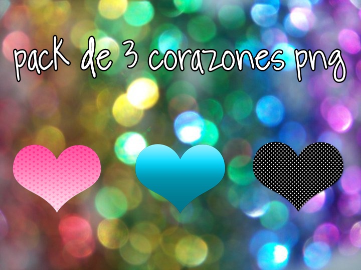 3 corazones png by CaroLa-ediciones on DeviantArt