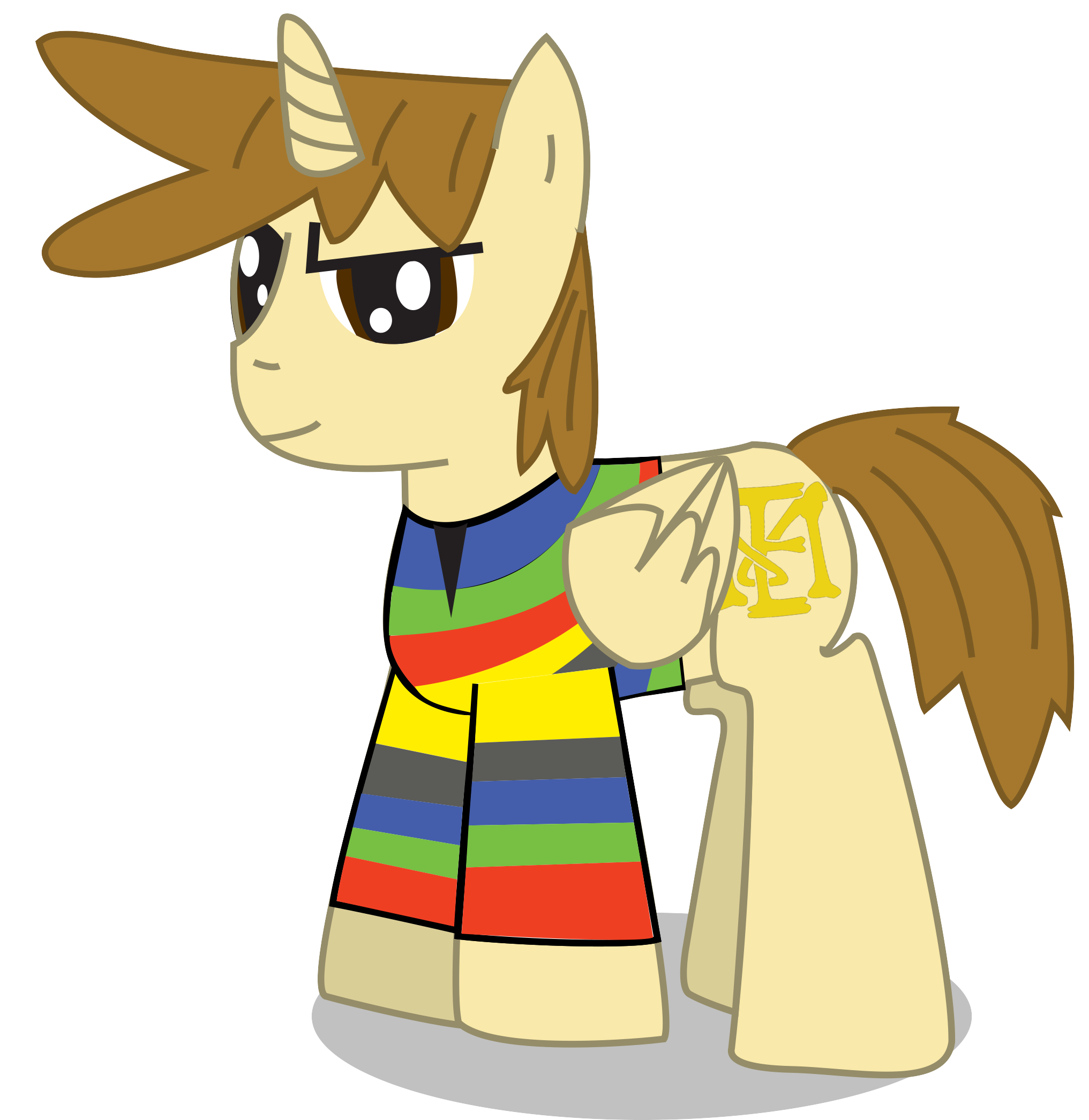 EJ as a pony (fall Sweater) by EJFireLightningArts on DeviantArt