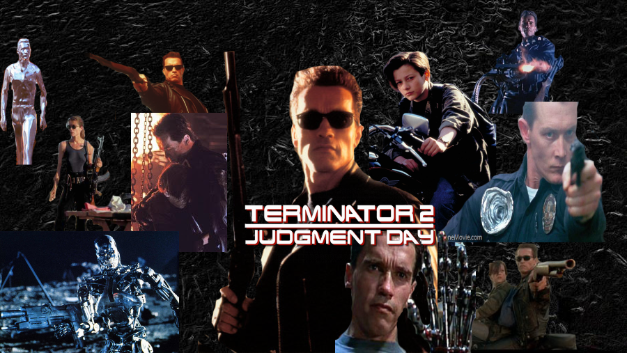TERMINATOR 2 Poster by EJFireLightningArts on DeviantArt
