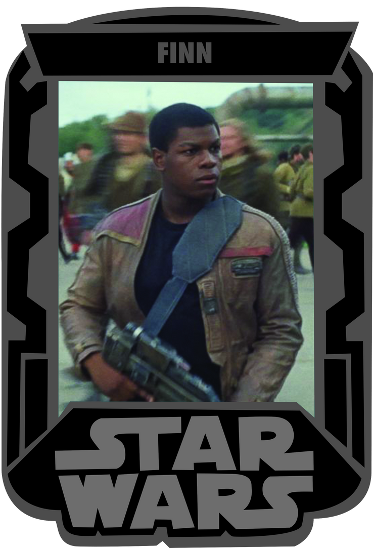 Star wars pin collection design (Finn) by EJFireLightningArts on DeviantArt