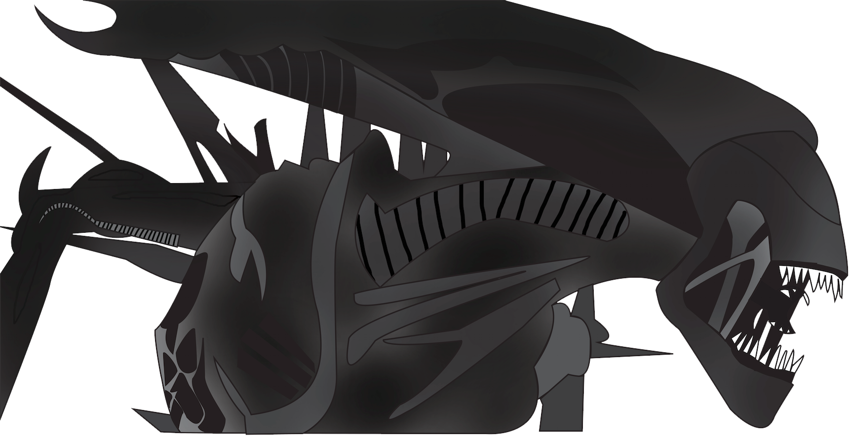 Alien Queen by EJFireLightningArts on DeviantArt