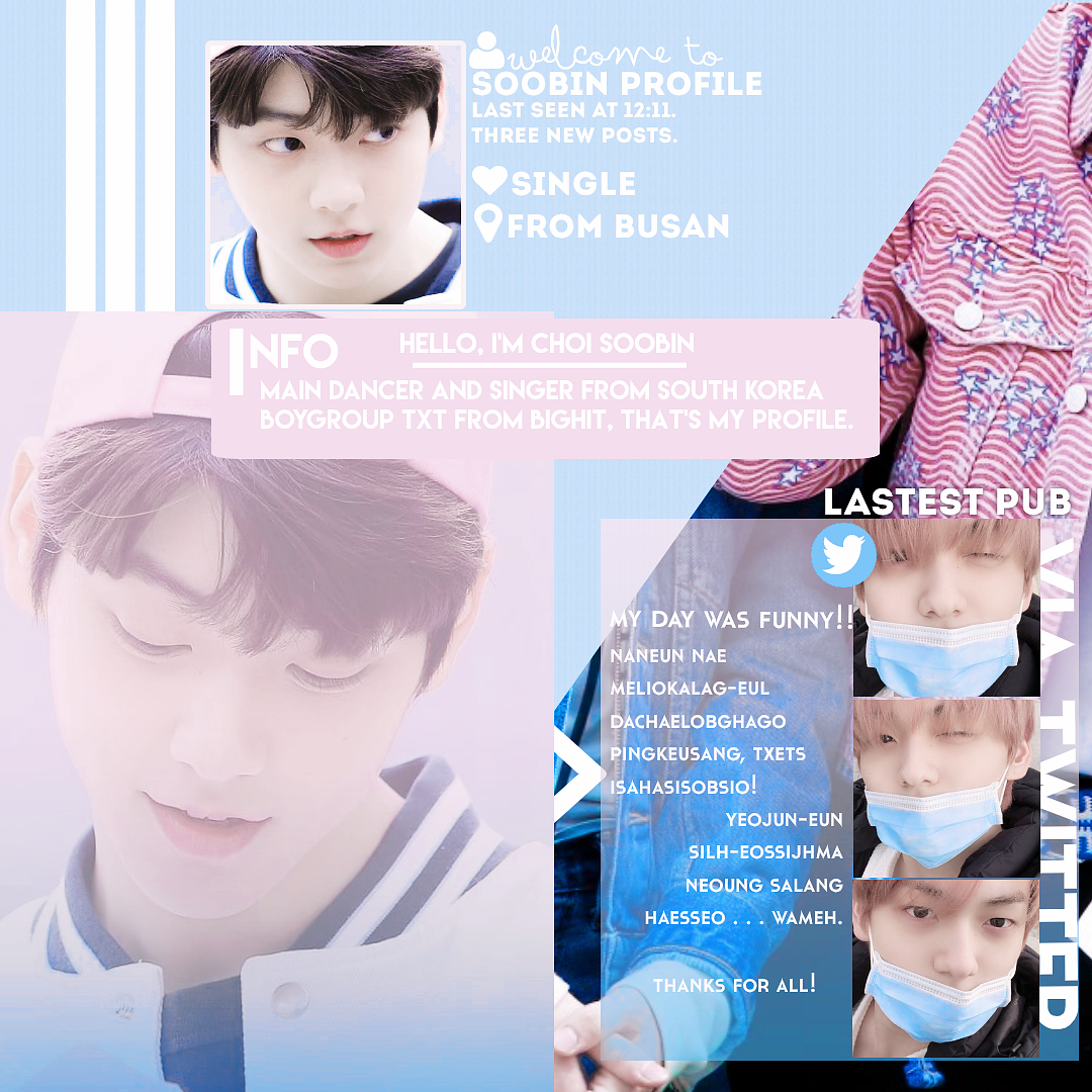 Soobin template by ggukhy on DeviantArt
