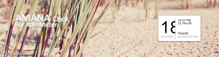 AMANA Clock by DijaySazon on DeviantArt