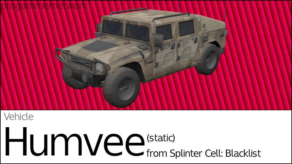 Humvee (Static) by ProgammerNetwork on DeviantArt