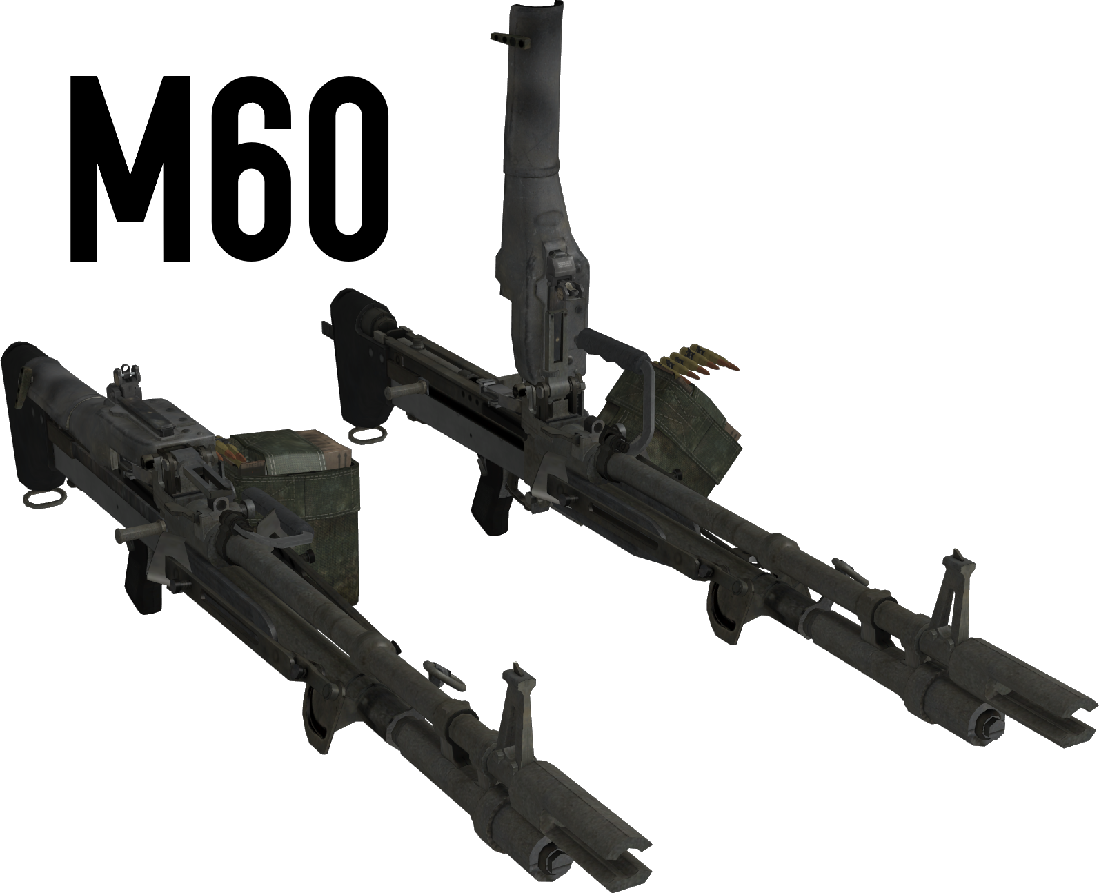 M60 - Rigged (Updated) by ProgammerNetwork on DeviantArt
