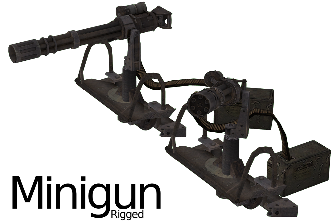 Minigun - Rigged by ProgammerNetwork on DeviantArt