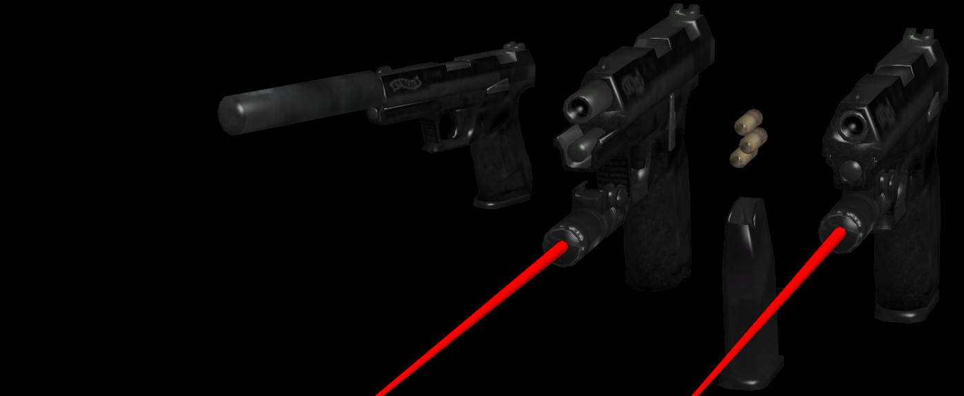 Walther P99 - Rigged by ProgammerNetwork on DeviantArt