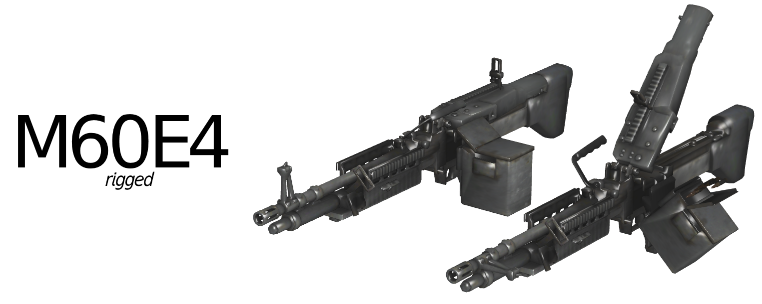 M60E4 - Rigged by ProgammerNetwork on DeviantArt