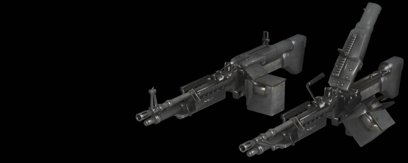 M60E4 - Rigged by ProgammerNetwork on DeviantArt