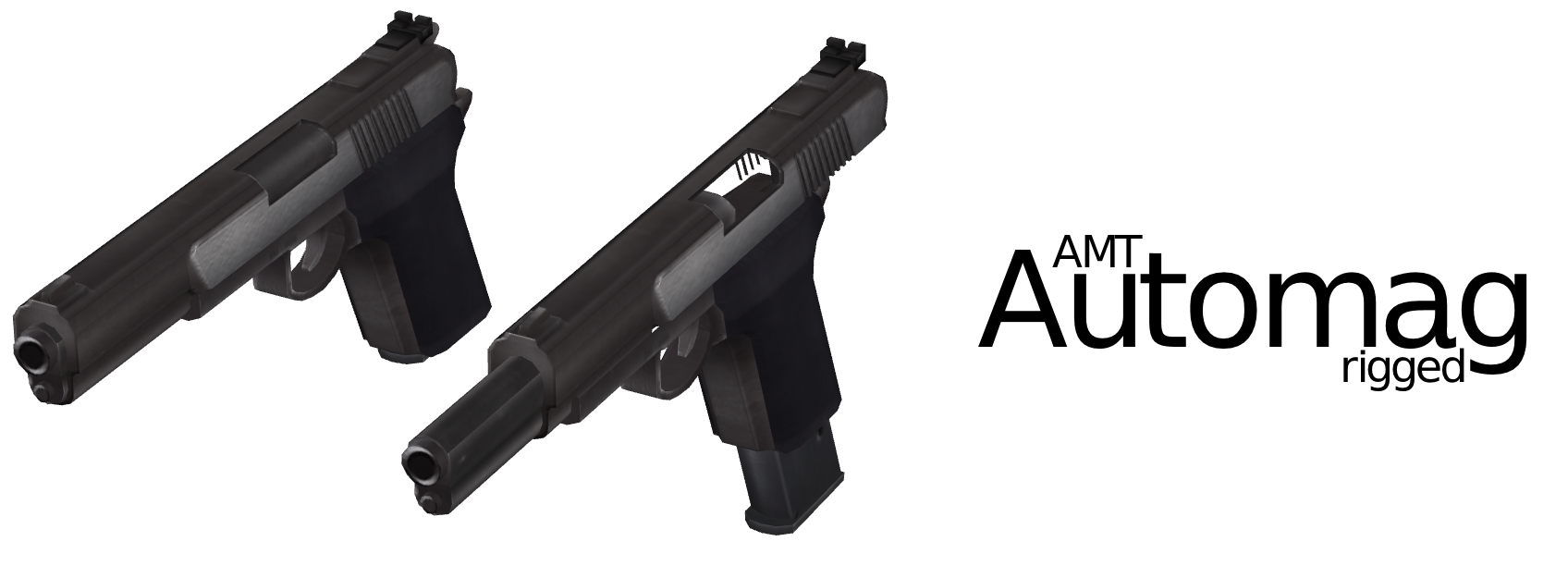 AMT AutoMag V - Rigged by ProgammerNetwork on DeviantArt