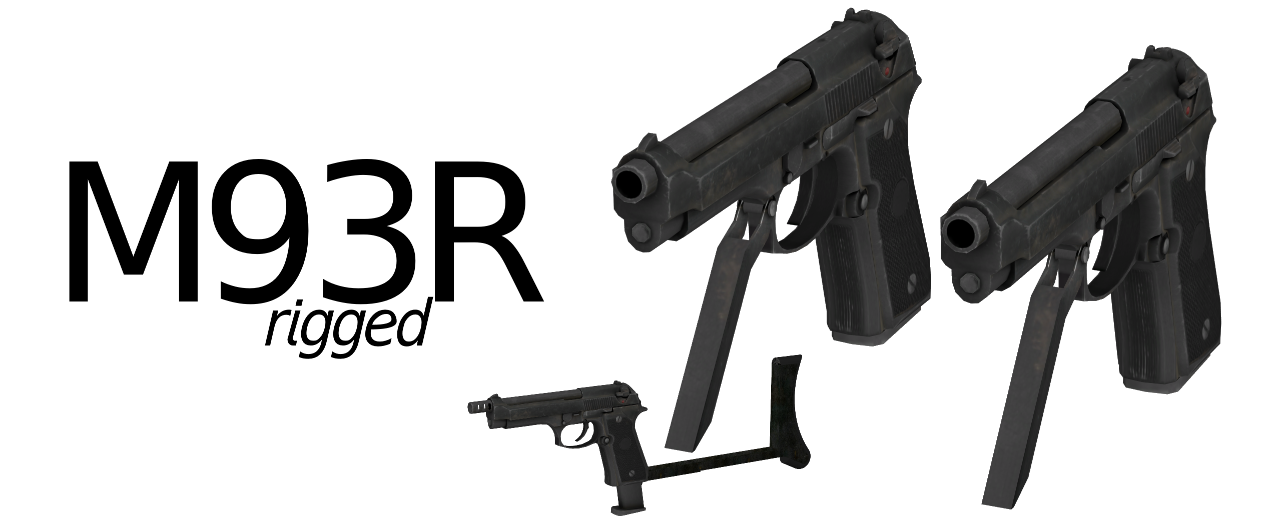 M93R - Rigged by ProgammerNetwork on DeviantArt