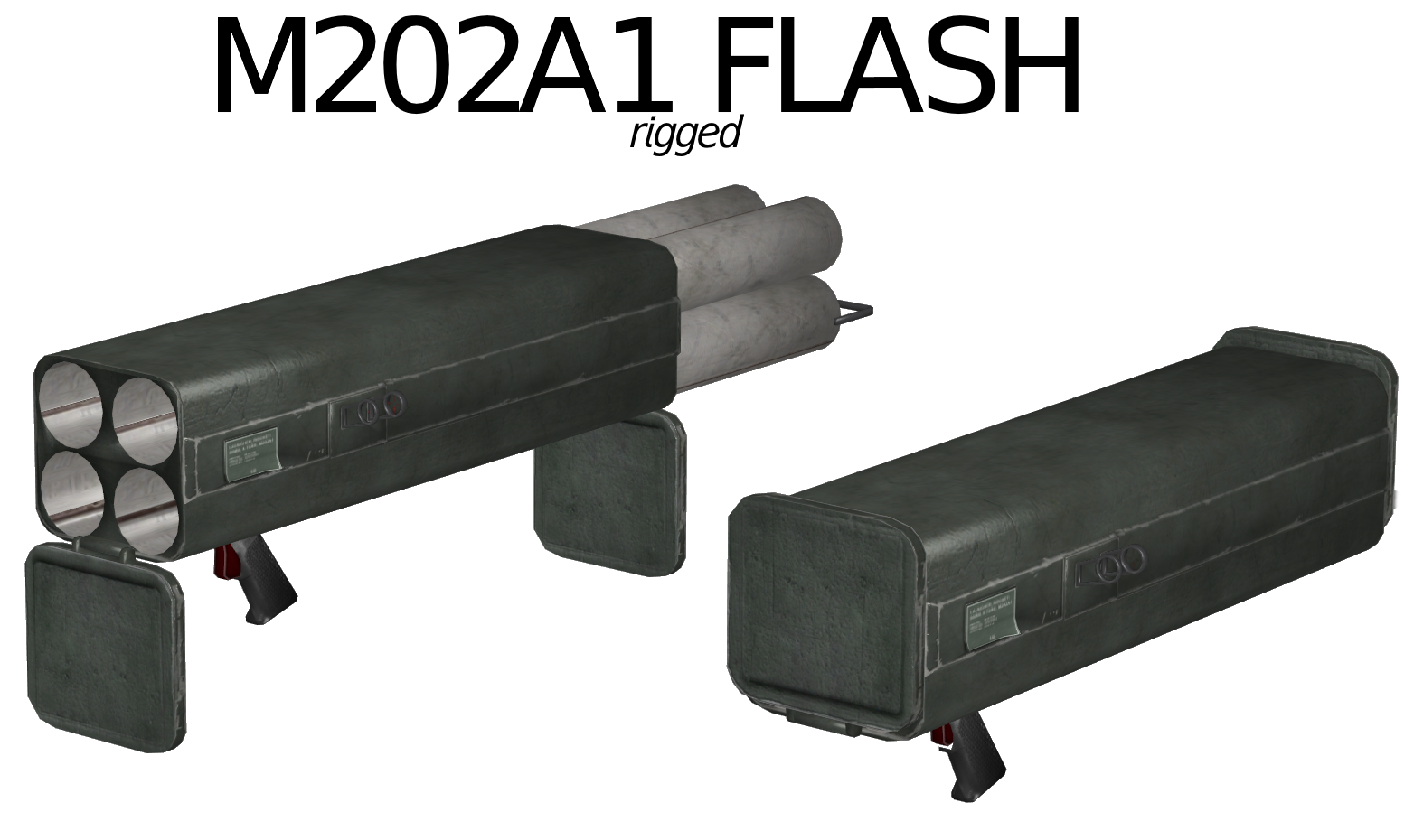 M202A1 - Rigged by ProgammerNetwork on DeviantArt