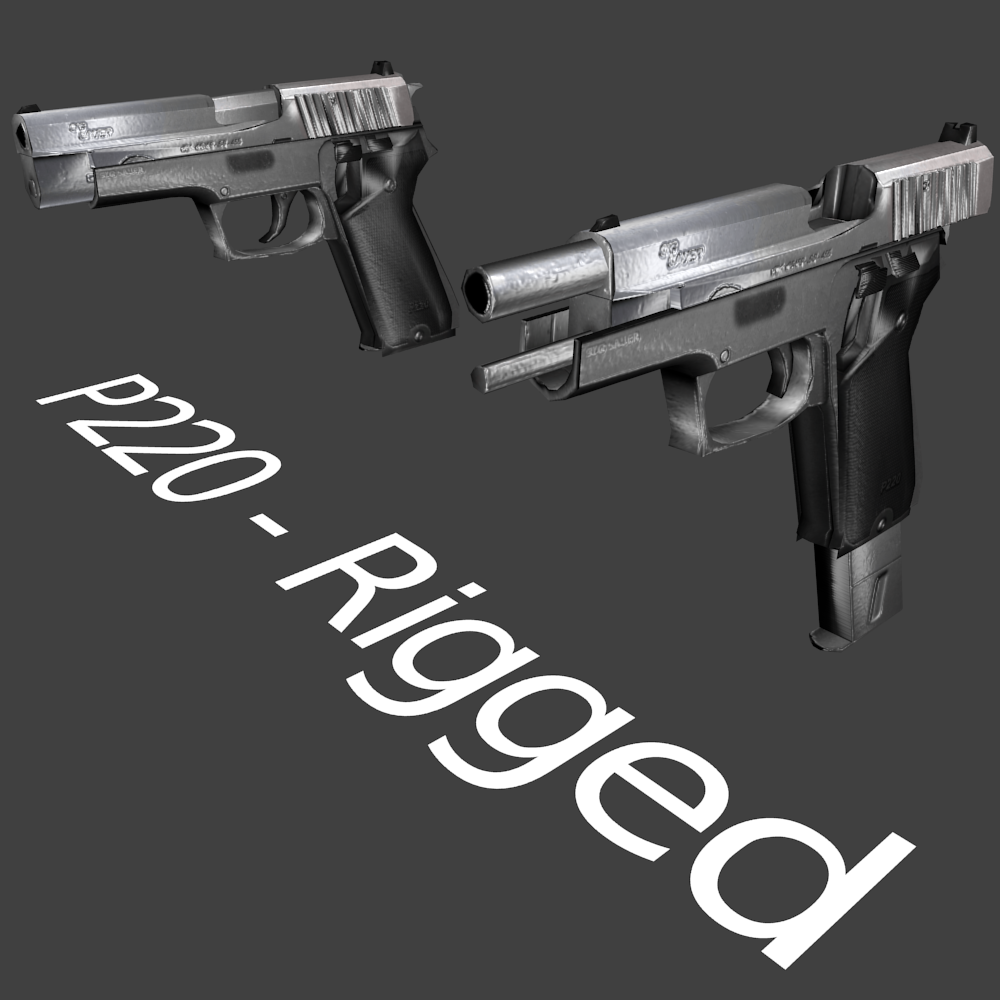 P220 - Rigged by ProgammerNetwork on DeviantArt