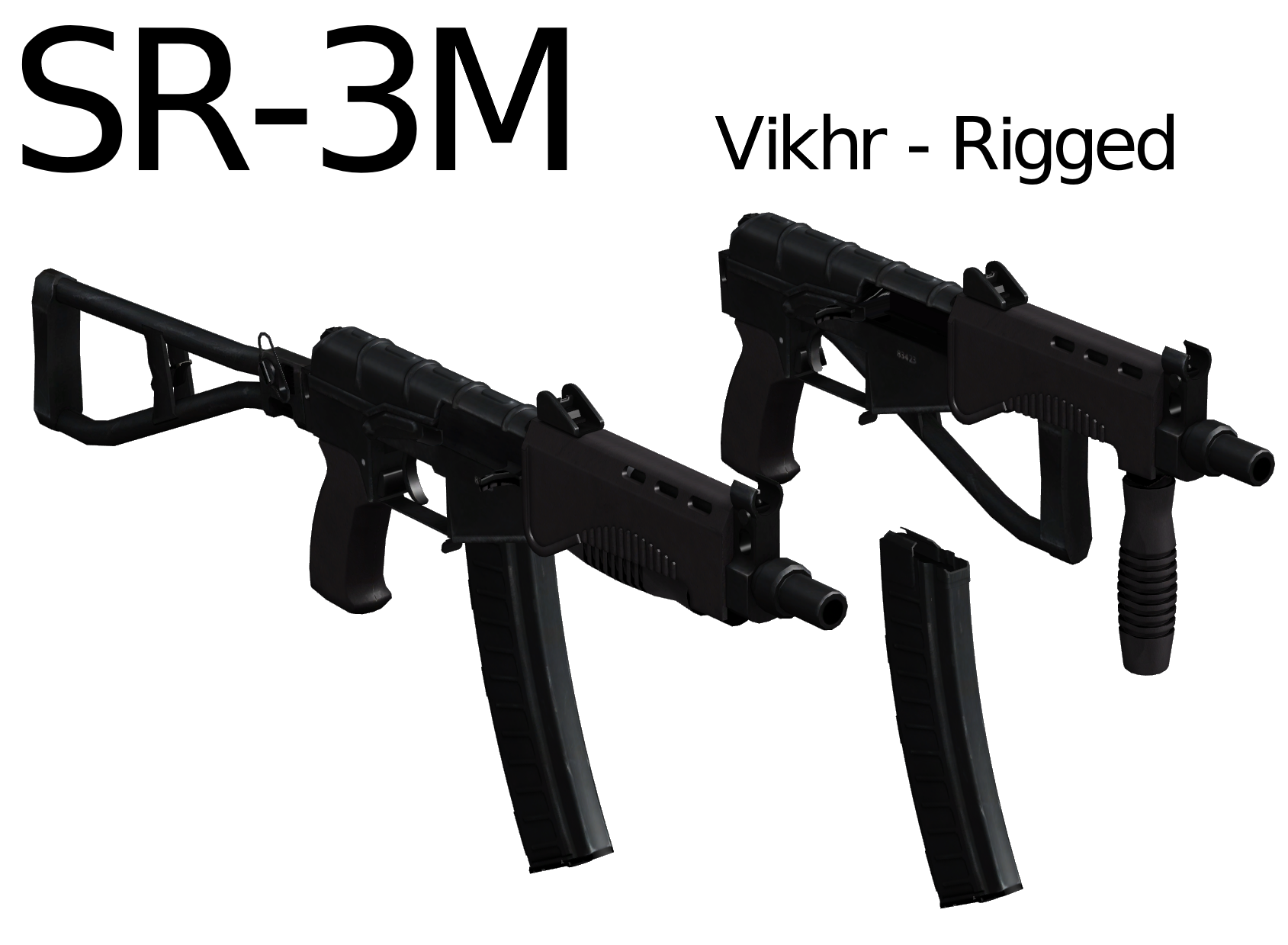 SR-3M Vikhr - Rigged by ProgammerNetwork on DeviantArt