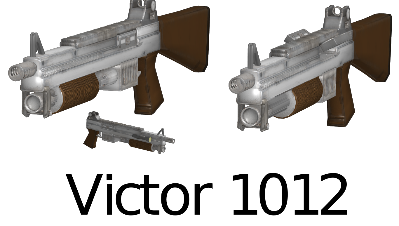 Victor 1012 Shotgun - Rigged by ProgammerNetwork on DeviantArt