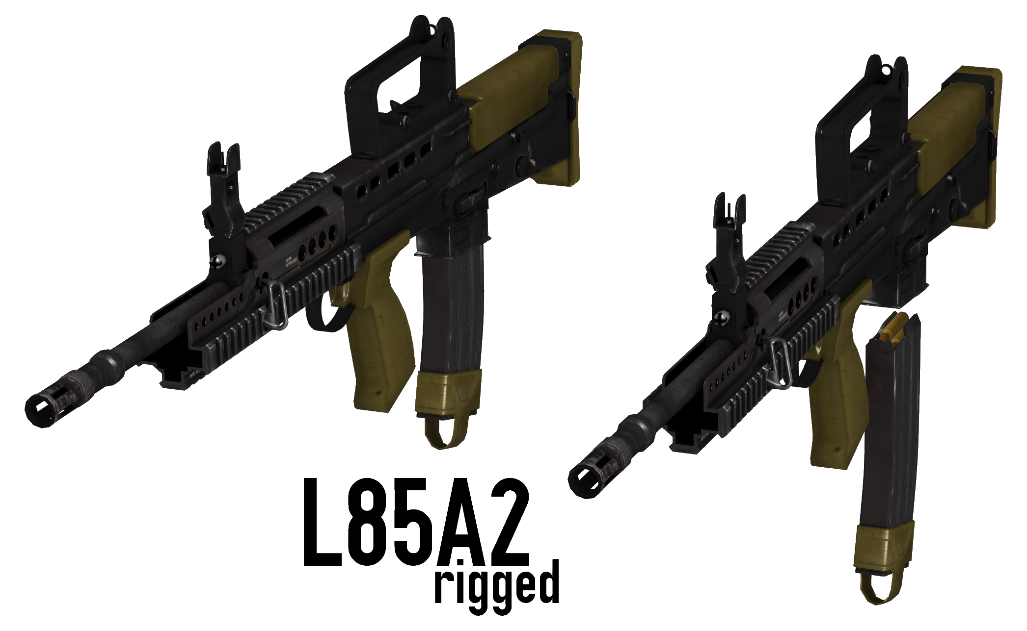 L85A2 - Rigged by ProgammerNetwork on DeviantArt