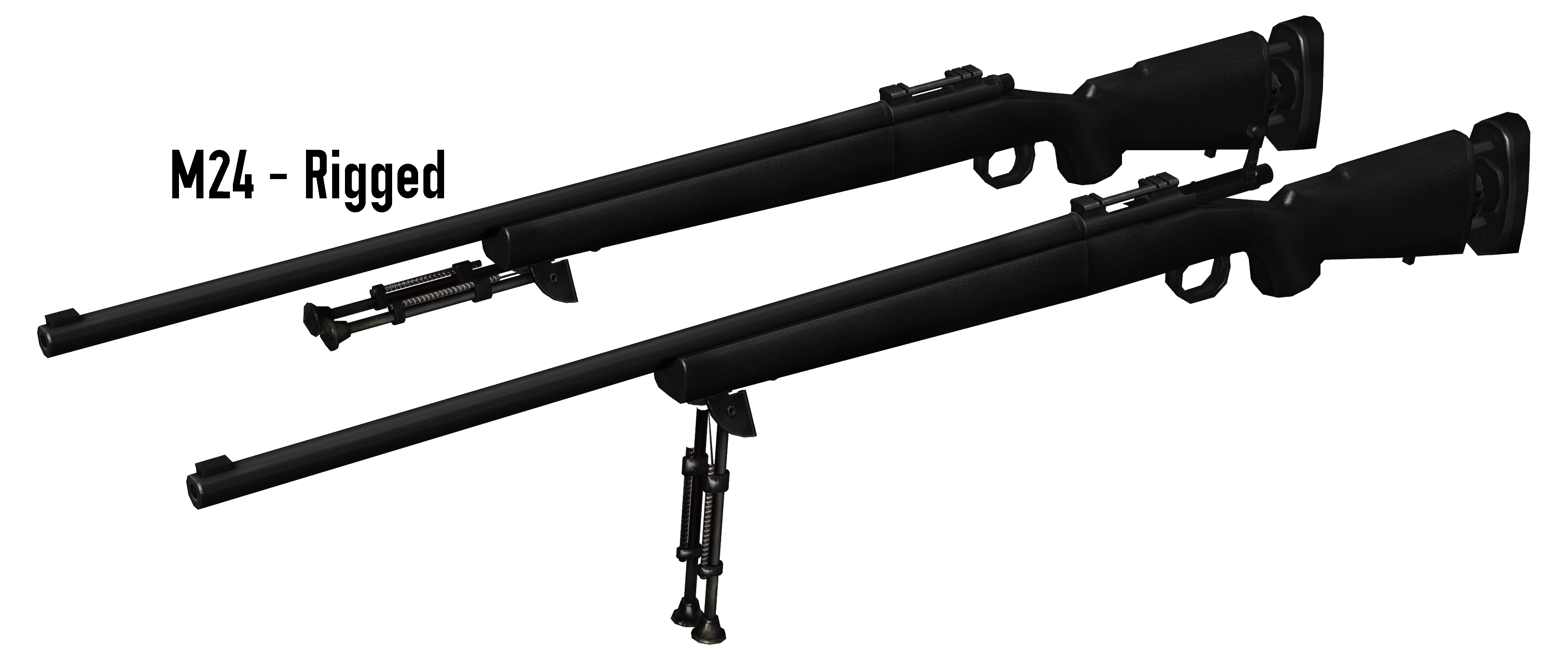 M24 - Rigged by ProgammerNetwork on DeviantArt