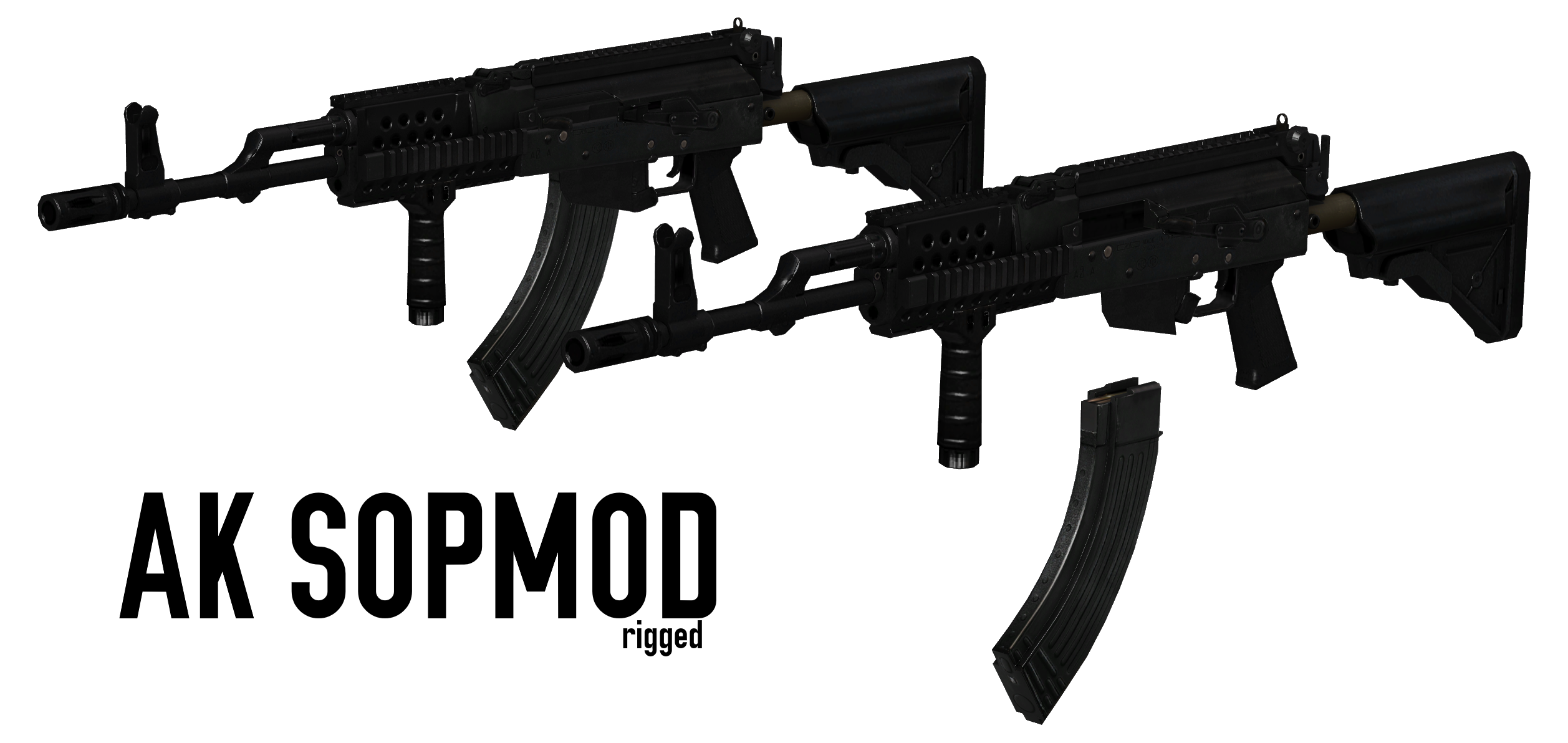 AK SOPMOD - Rigged by ProgammerNetwork on DeviantArt