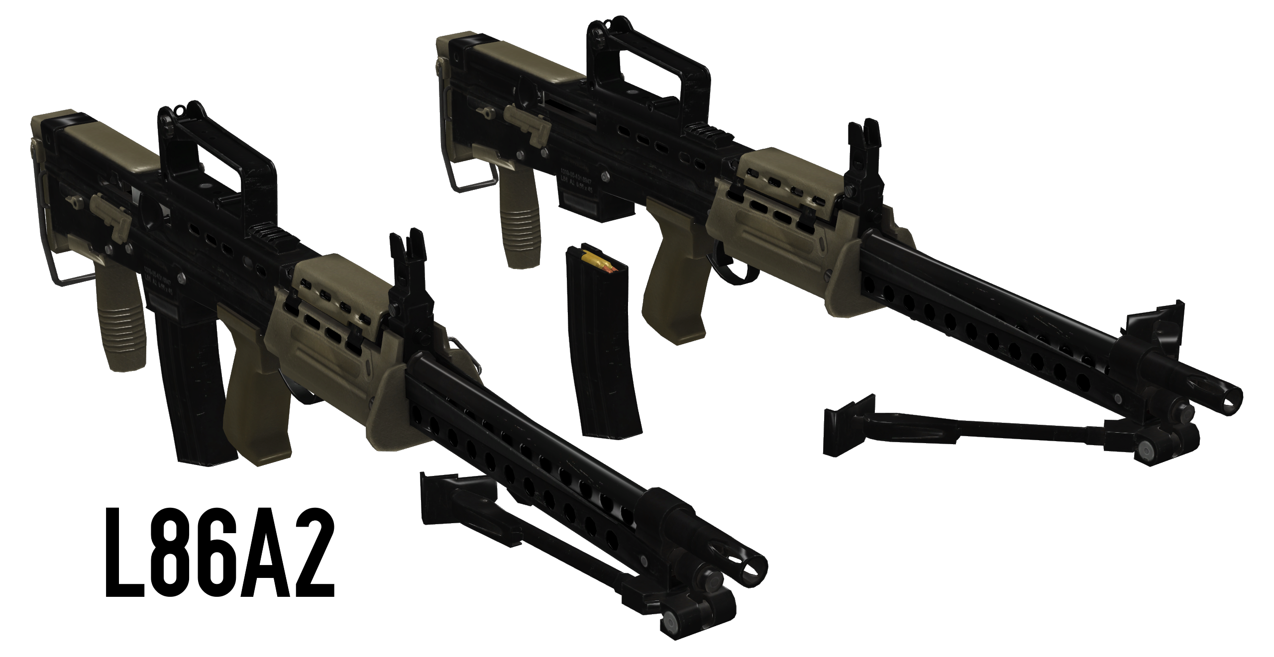 L86A2 - Rigged by ProgammerNetwork on DeviantArt