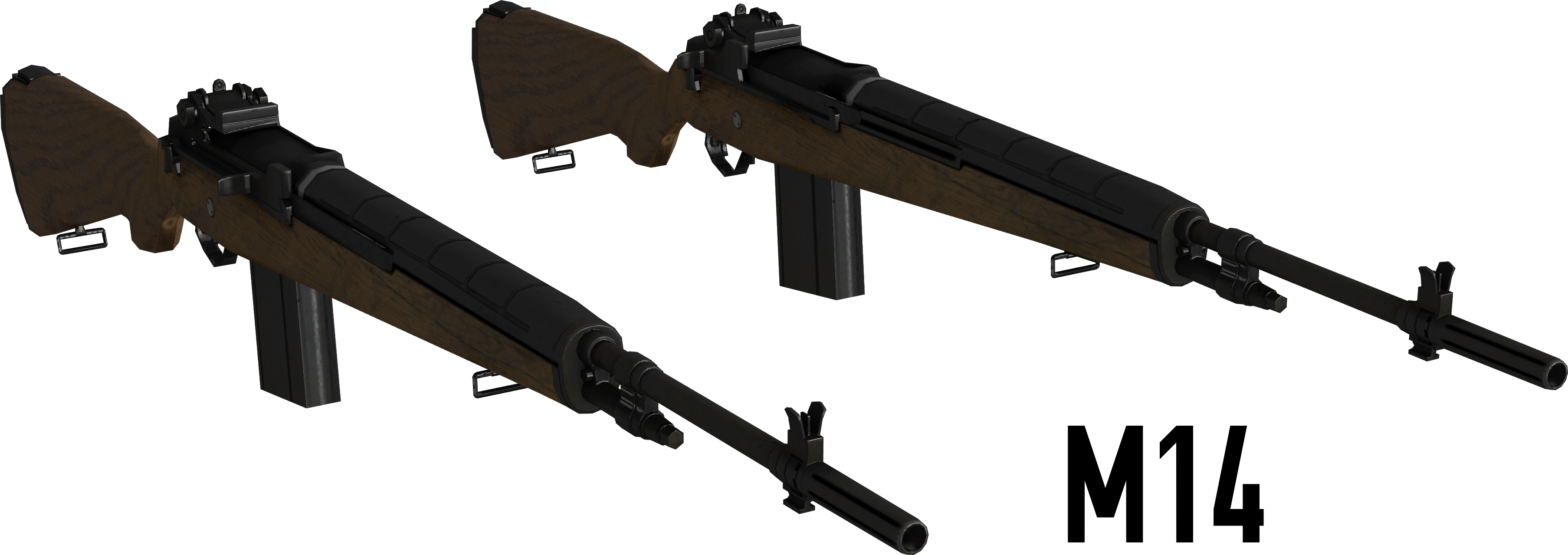 M14 - Rigged by ProgammerNetwork on DeviantArt
