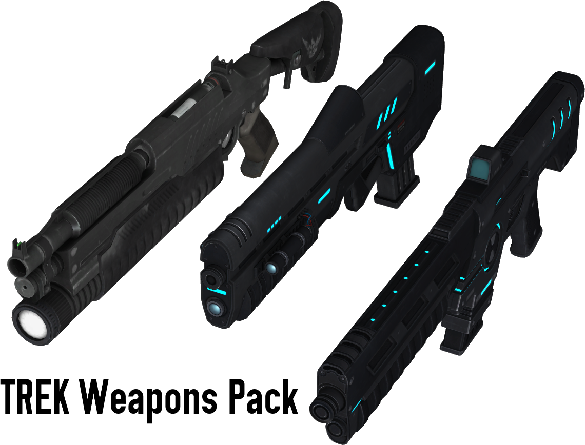 TREK Weapon Pack by ProgammerNetwork on DeviantArt