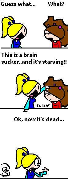 Ellen and Janna- Brain sucker by Ellie0bell on DeviantArt