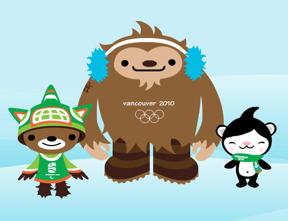Olympic Mascots 2010 by GlamourKat on DeviantArt