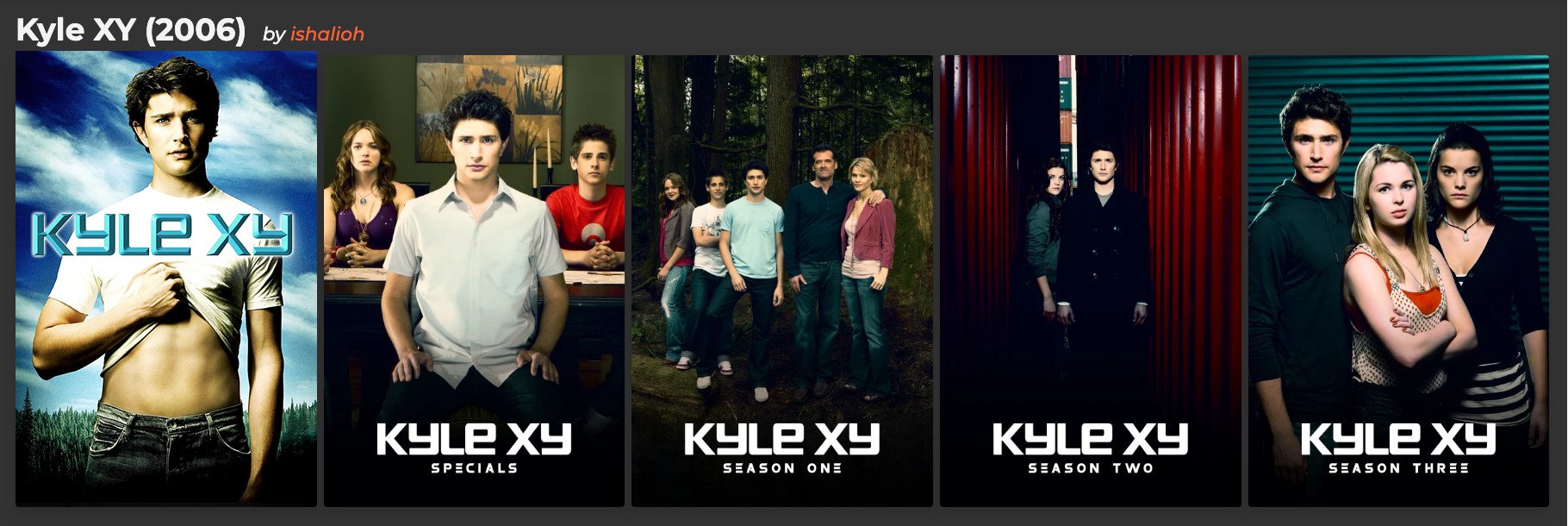 Kyle XY Serie Icon by Quadraro on DeviantArt