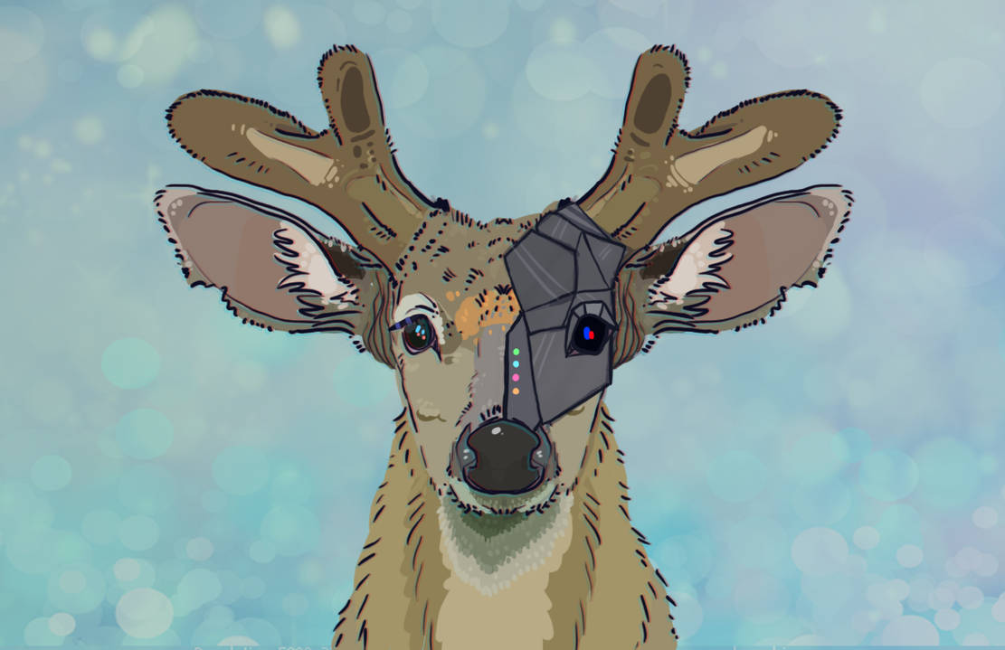 Cyborg deer yeee by TytoTheGreat on DeviantArt