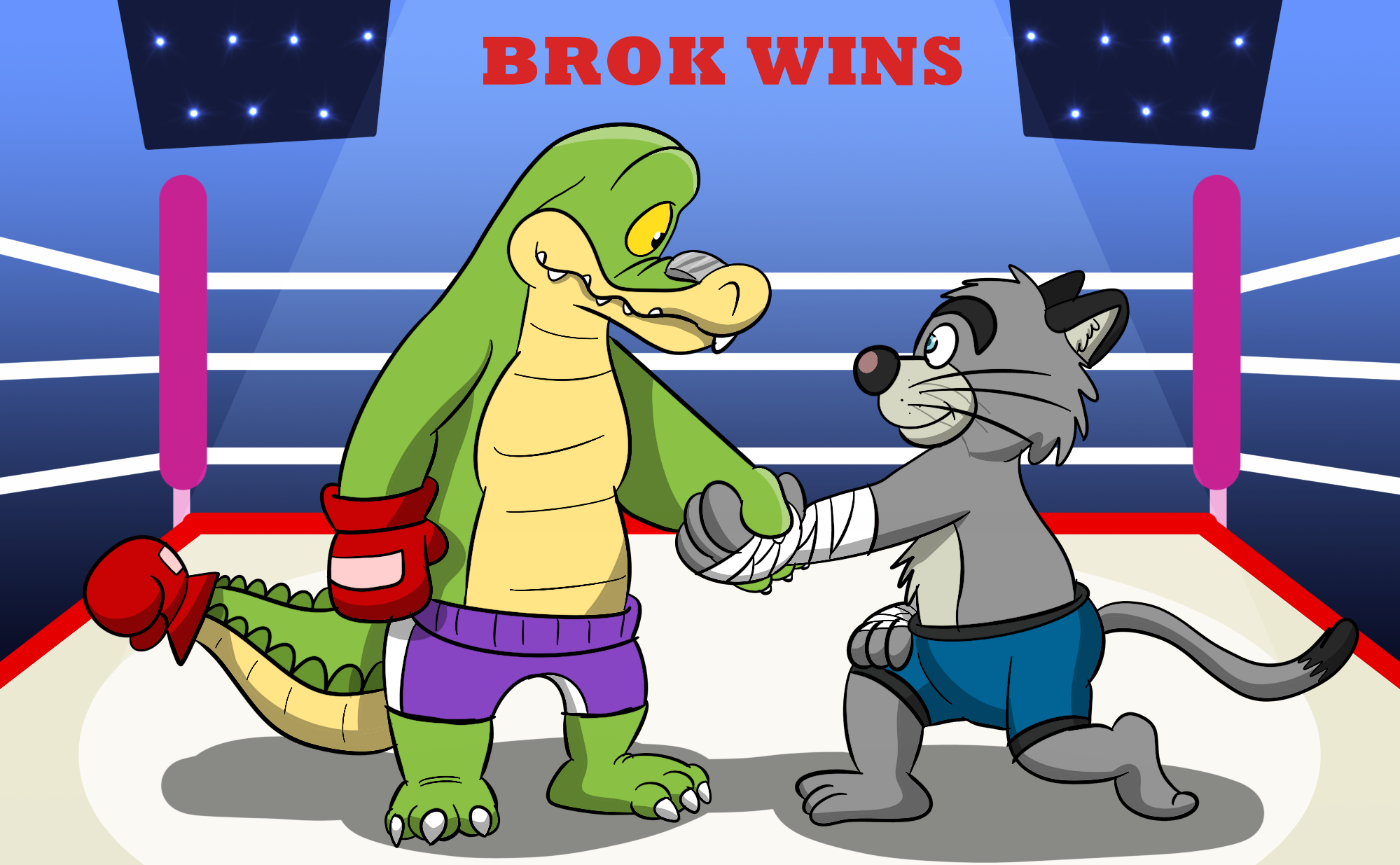 Brok the winner by Jolly-villevillage on DeviantArt