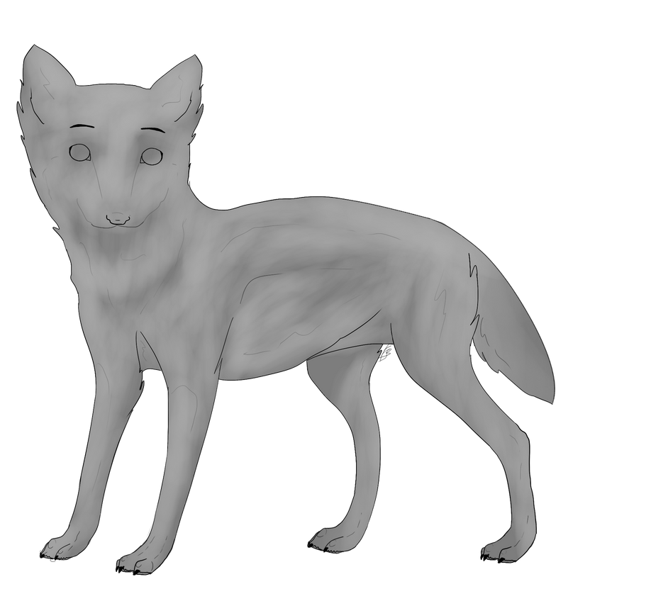 FREE LINE WOLF by DeerDestiny on DeviantArt