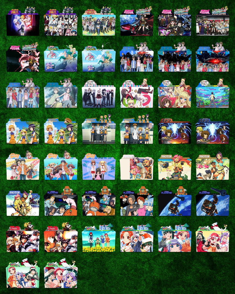 ANIME ICO-PACK 04 by SinnoNoaru on DeviantArt