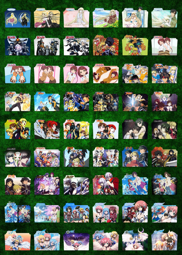 ANIME ICO-PACK 13 (Older) by SinnoNoaru on DeviantArt