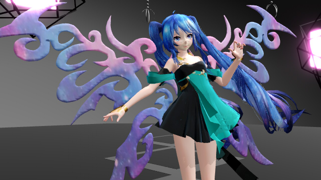 TDA Midnight Fairy Miku - Model Download by CatInTheTrash on DeviantArt
