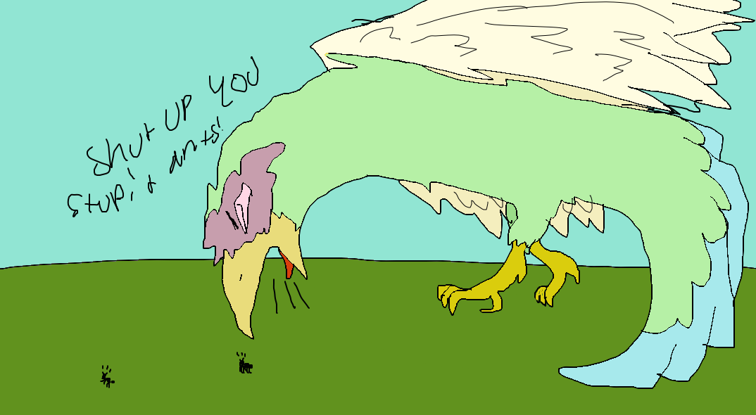 FrightWing is sensitive.... by kionathegreat on DeviantArt