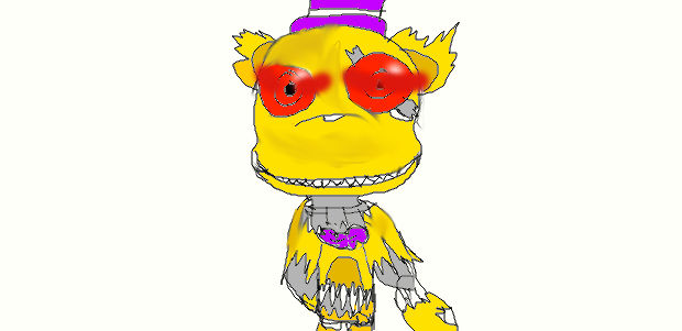 Nightmare Fredbear by oliviar00 on DeviantArt