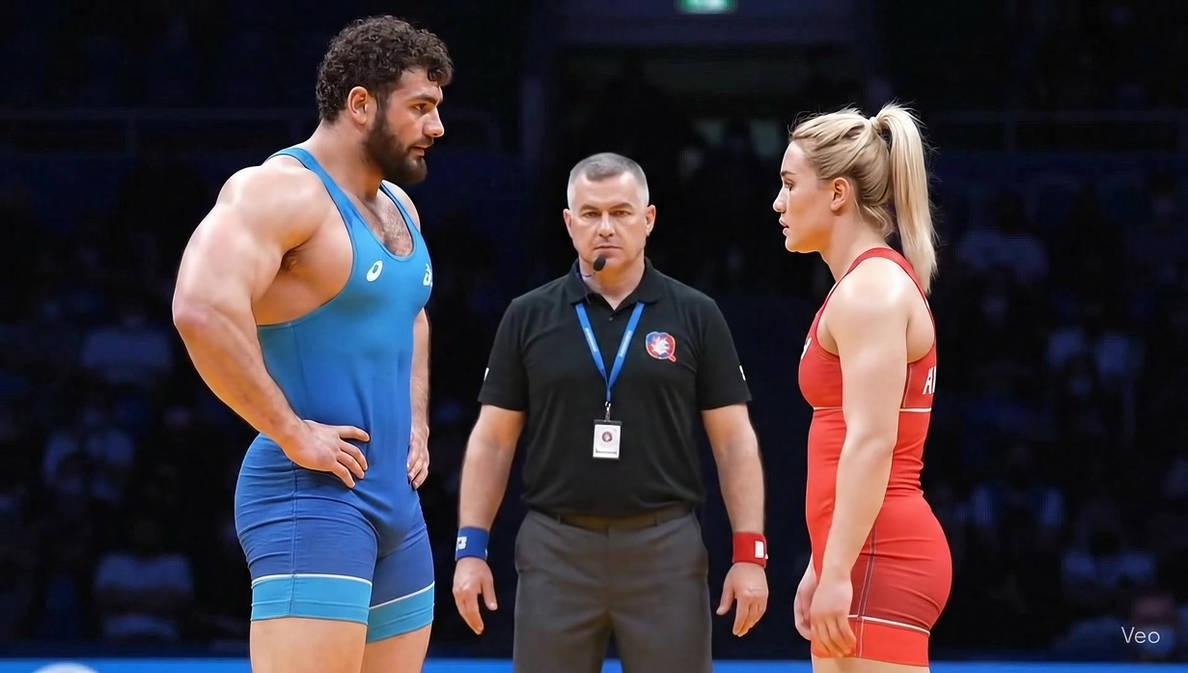 Facing off by MixedWrestlingHunks on DeviantArt