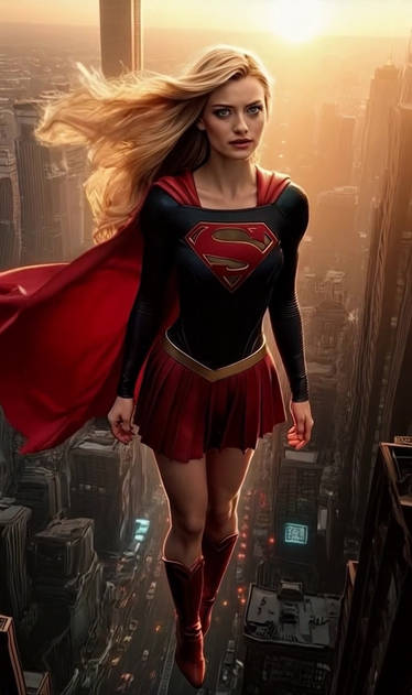 Supergirl rooftop by supergirlfanbase on DeviantArt