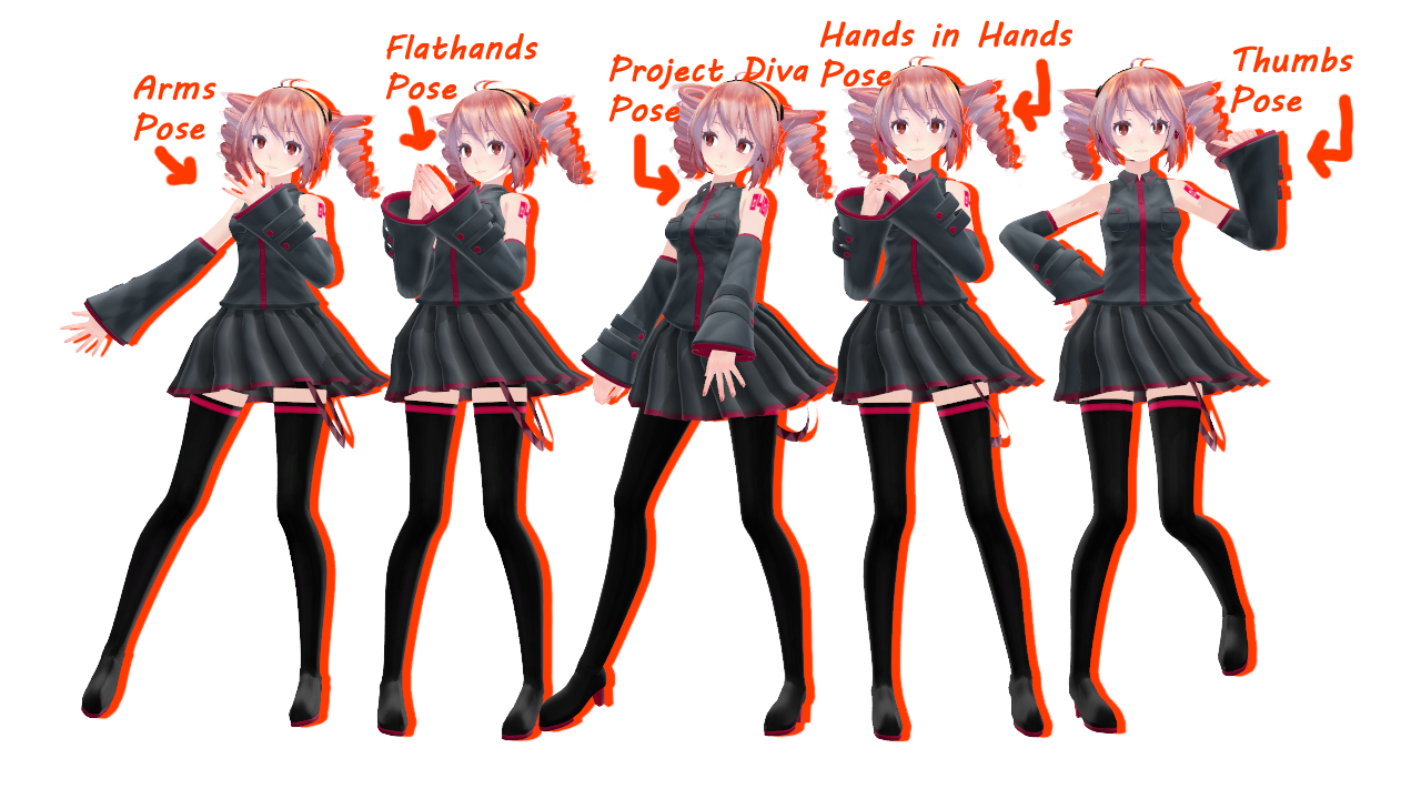 Teto Pose Pack by Ninjakeks54 on DeviantArt