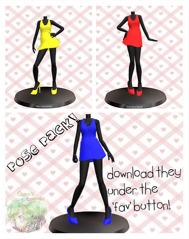 [IB] Headless Statues Pose Pack Download by GumiPrussiaIsNotDead on DeviantArt