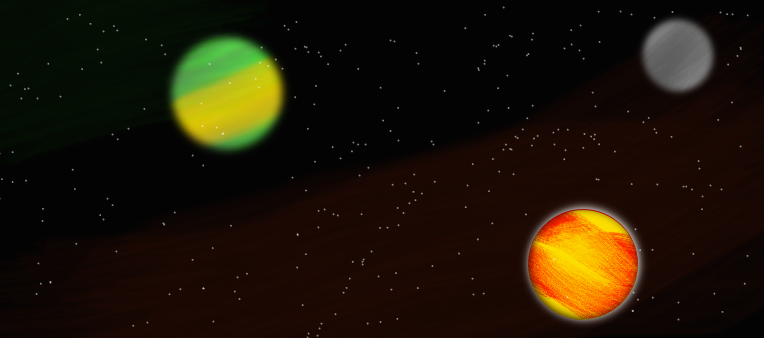 random planets by RabidRats on DeviantArt